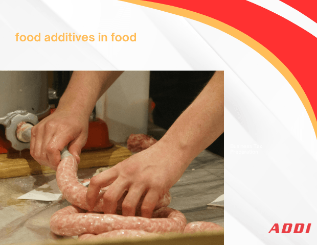 Food Additives and Uses - ADDI